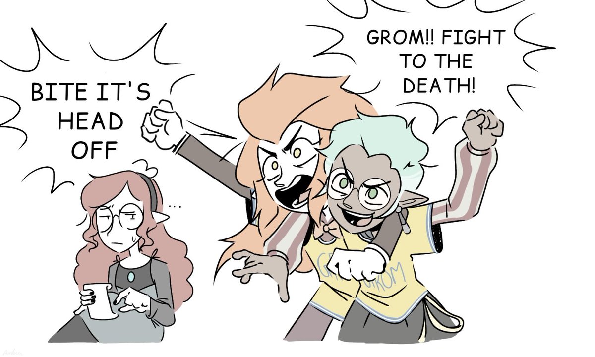 「Wanted to draw the grom buddies again I love them so much 」CEO of ...