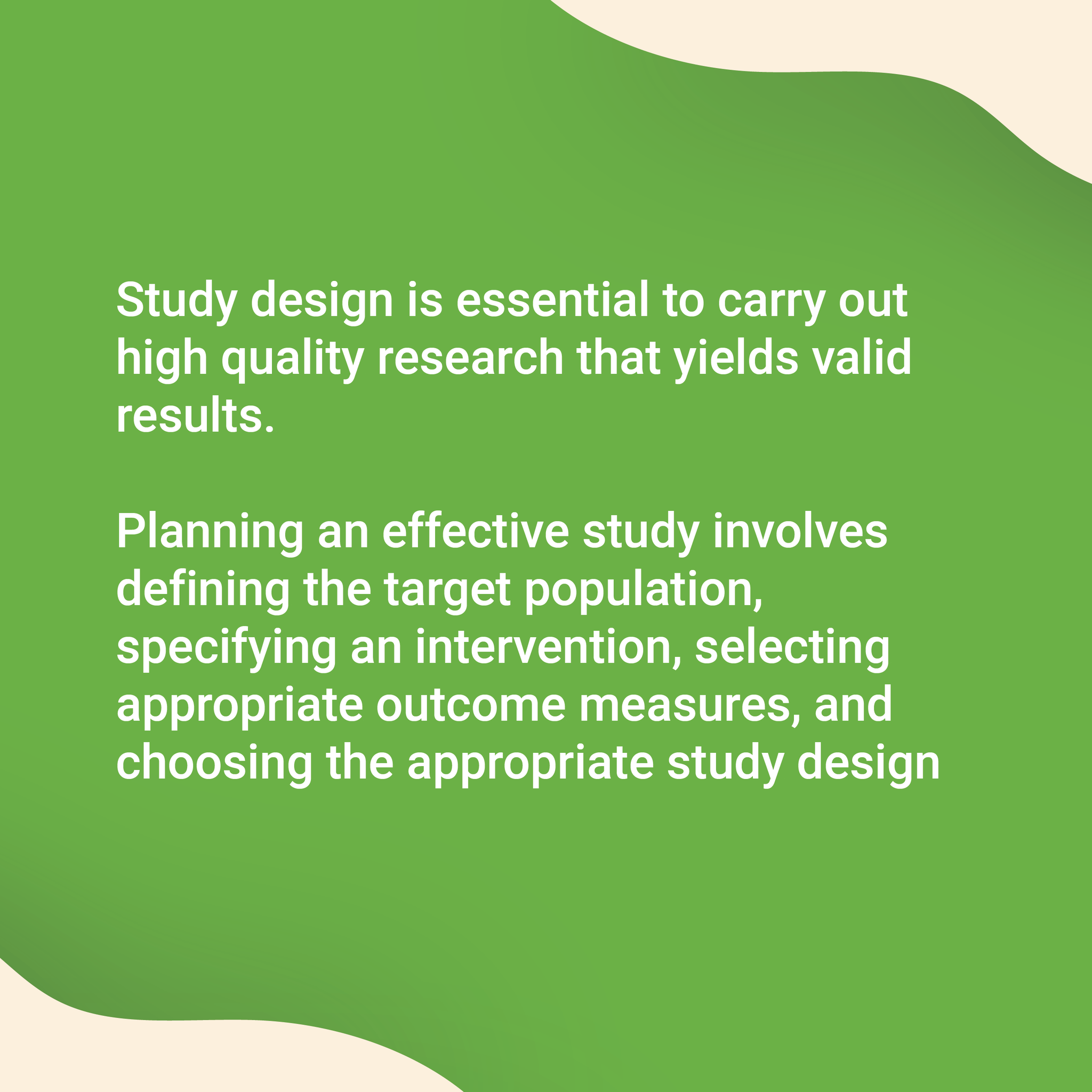 Patchai on Twitter: "Clinical study design is the formulation of trials and experiments, as well ...