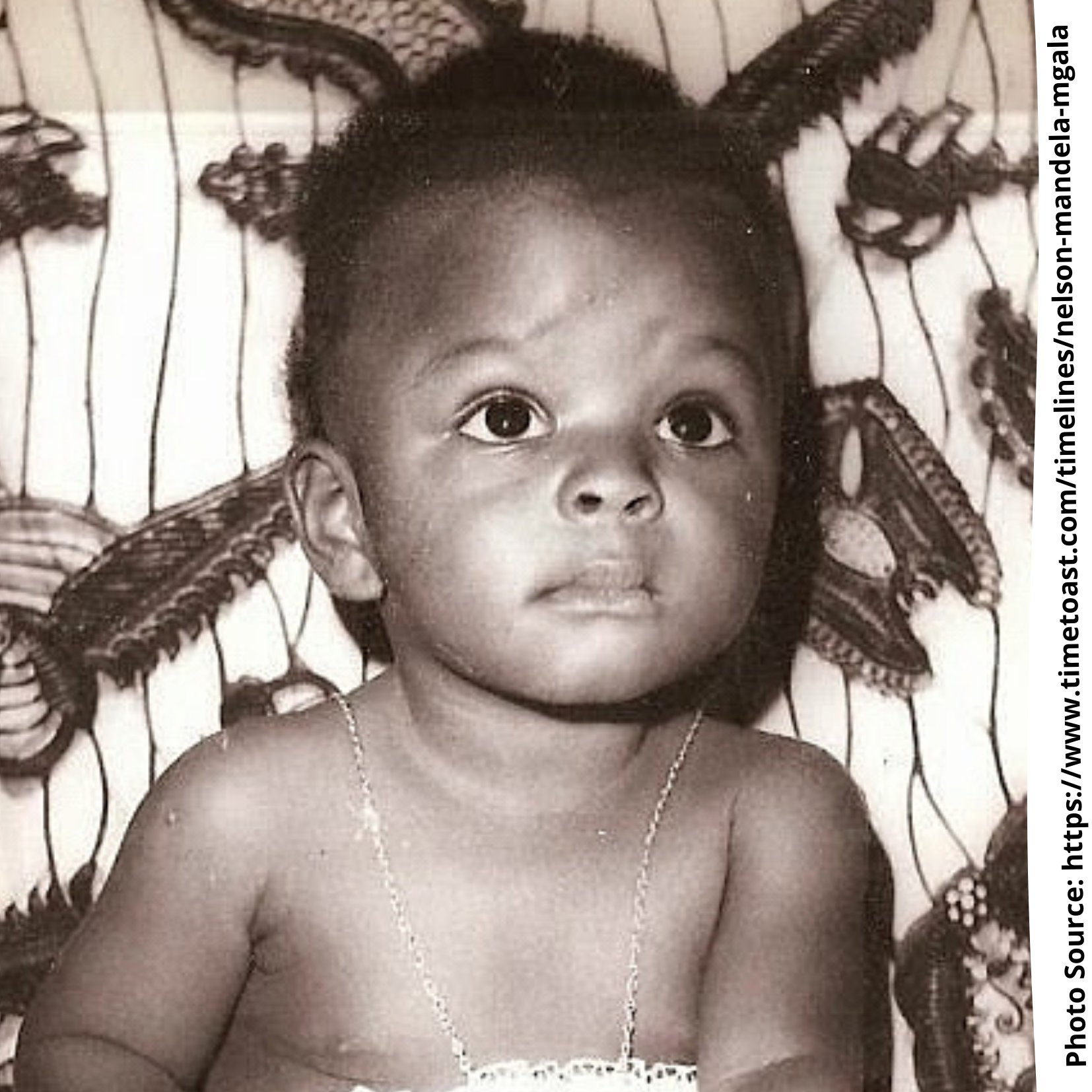 Nelson Mandela As A Baby