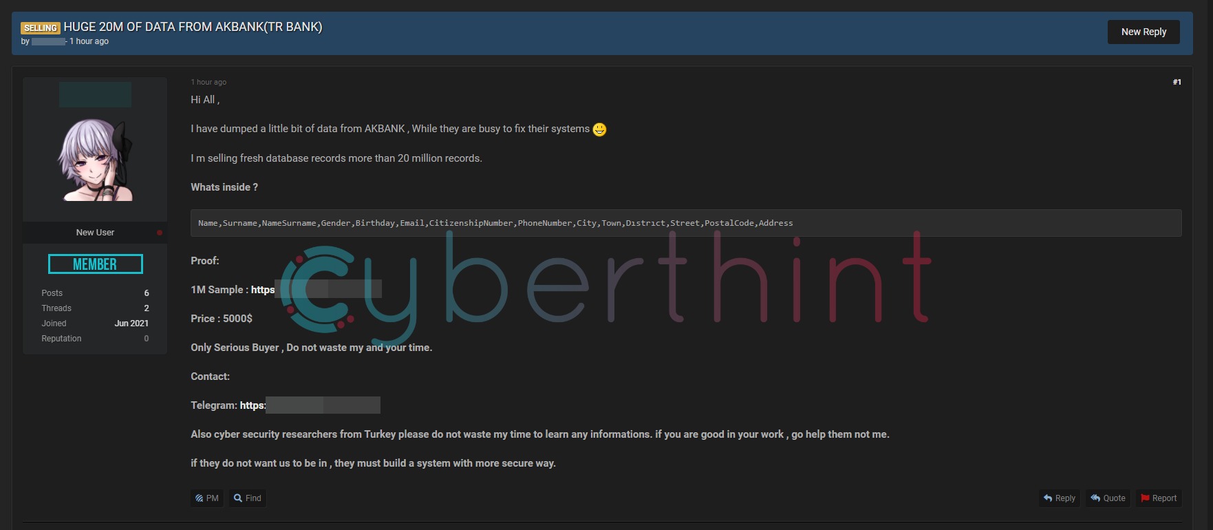 Cyberthint on Twitter: Cyberthint on Twitter: