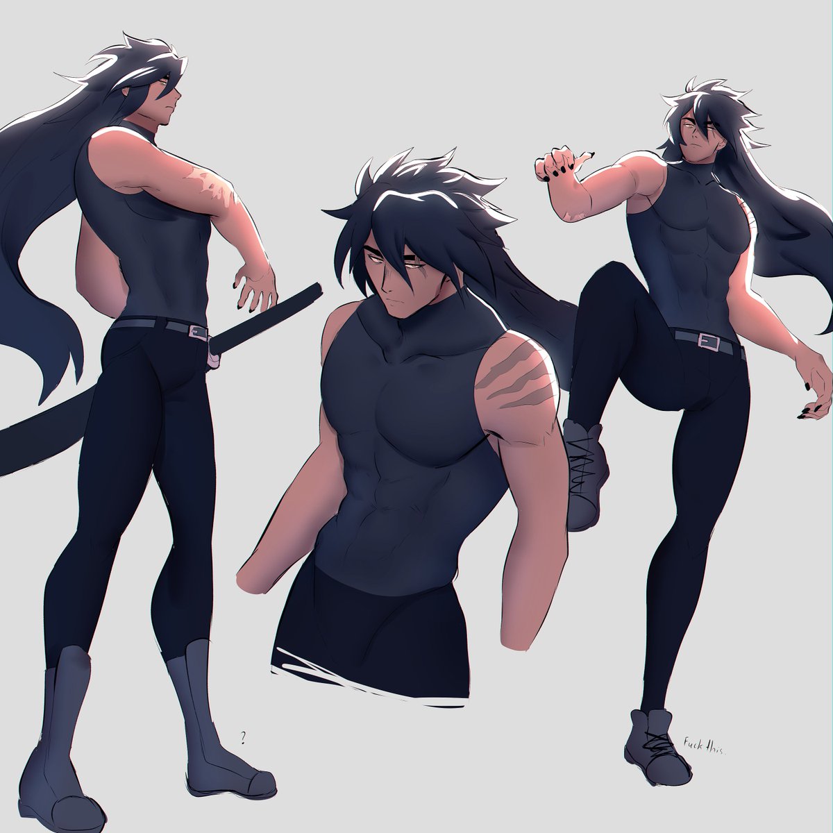 OC] Pose practice 」|Shioのイラスト