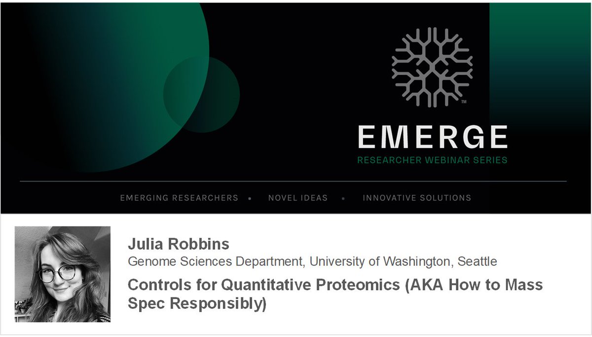 ReSyn Biosciences on Twitter: "EMERGE Webinar Episode 3: Please join @_julia_robbins from the ...
