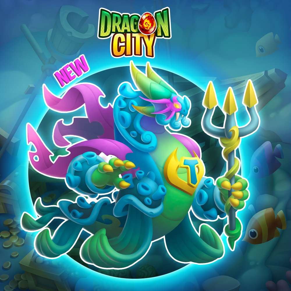 Dragon City Water Dragon