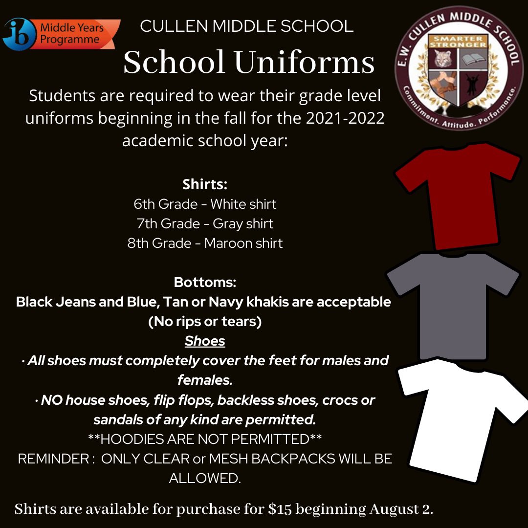 Cullen Middle School Logo @Cullen_Bobcats's Video Tweet