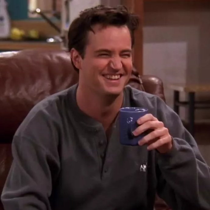 Chandler Bing Cant Smile