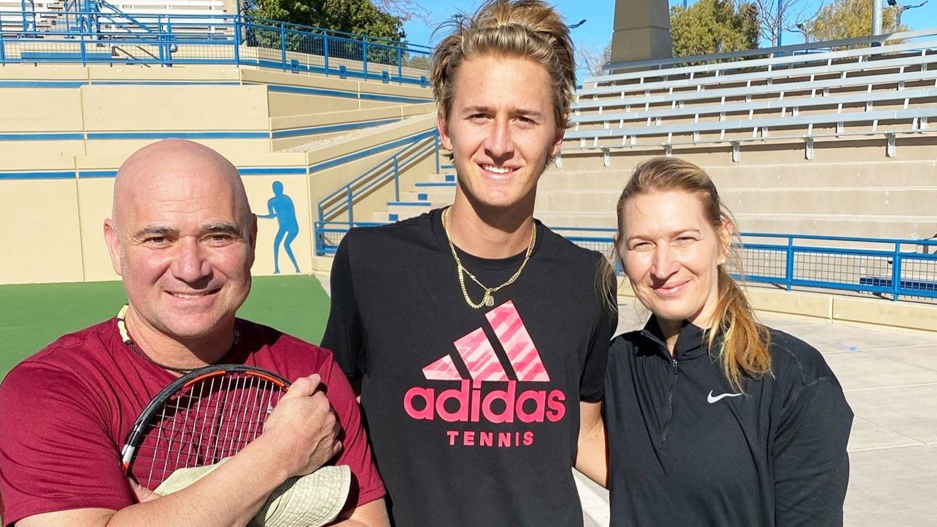 Steffi Graf Andre Agassi Kids