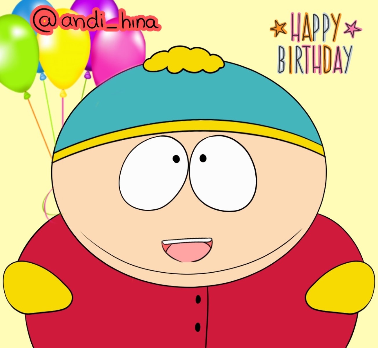 South Park Happy Birthday Card
