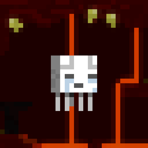 Ghast Minecraft Wallpaper