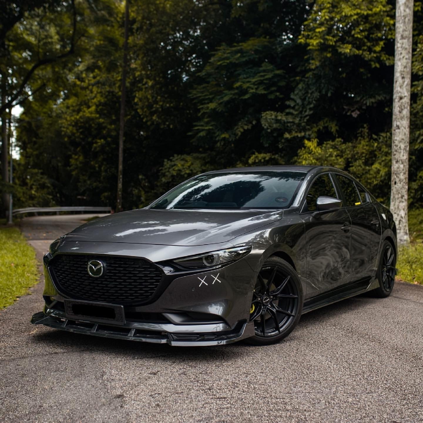 Stanced Mazda 3 Sedan