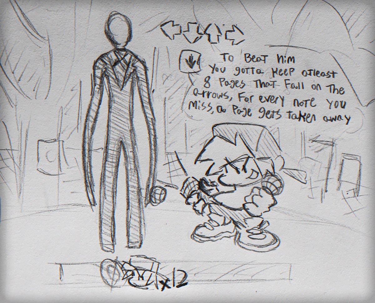 「this is gonna get my fnf mod ideas card taken away lmaooo a」chillaxin🍳の漫画