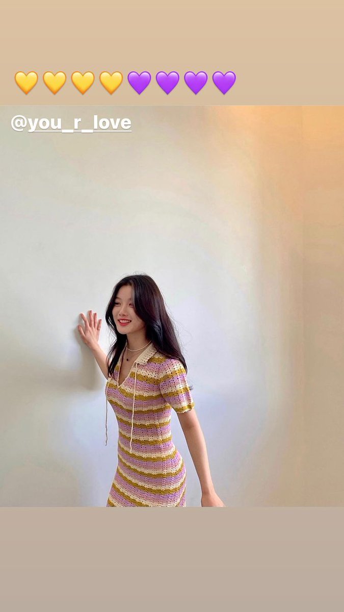 Kim Yoo Jung 김유정 PH Sosuke on Twitter: "[2021.07.27] you_r_love instagram update: Colorful" in ...