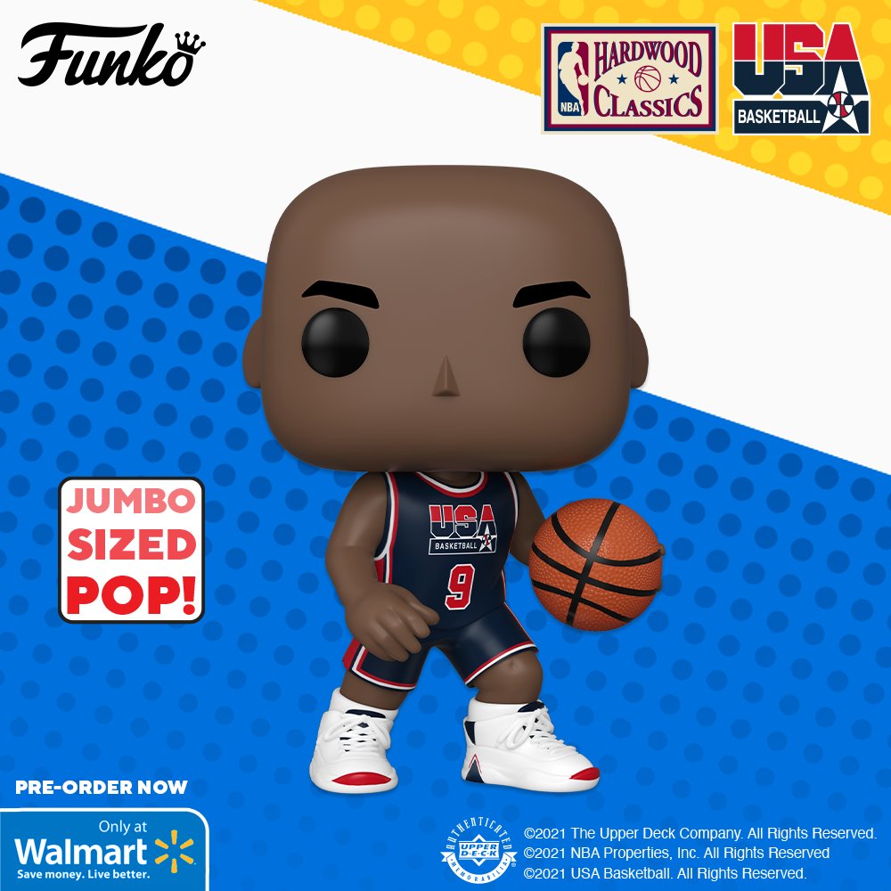 Funko X Walmart Collector Con 2021 Funko Pop NBA Michael Jordan. Pre order this Walmart Exclusive Pop Jumbo today https t JI3lU8S4R7 Share your favorite Walmart finds with the hashtag WalmartCollec...