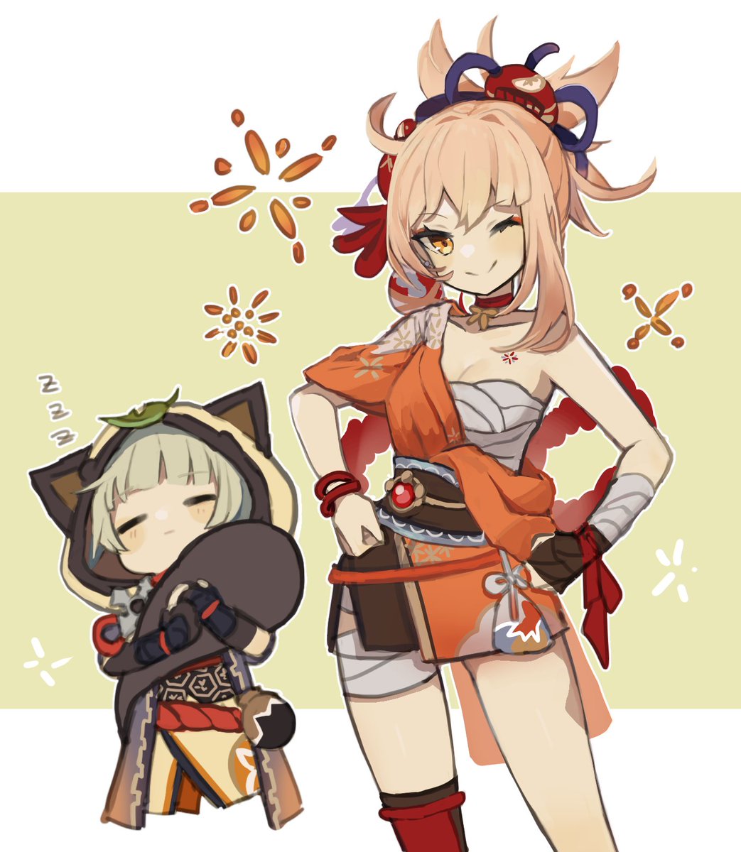 宵宮原神 「」メリーさんのイラスト