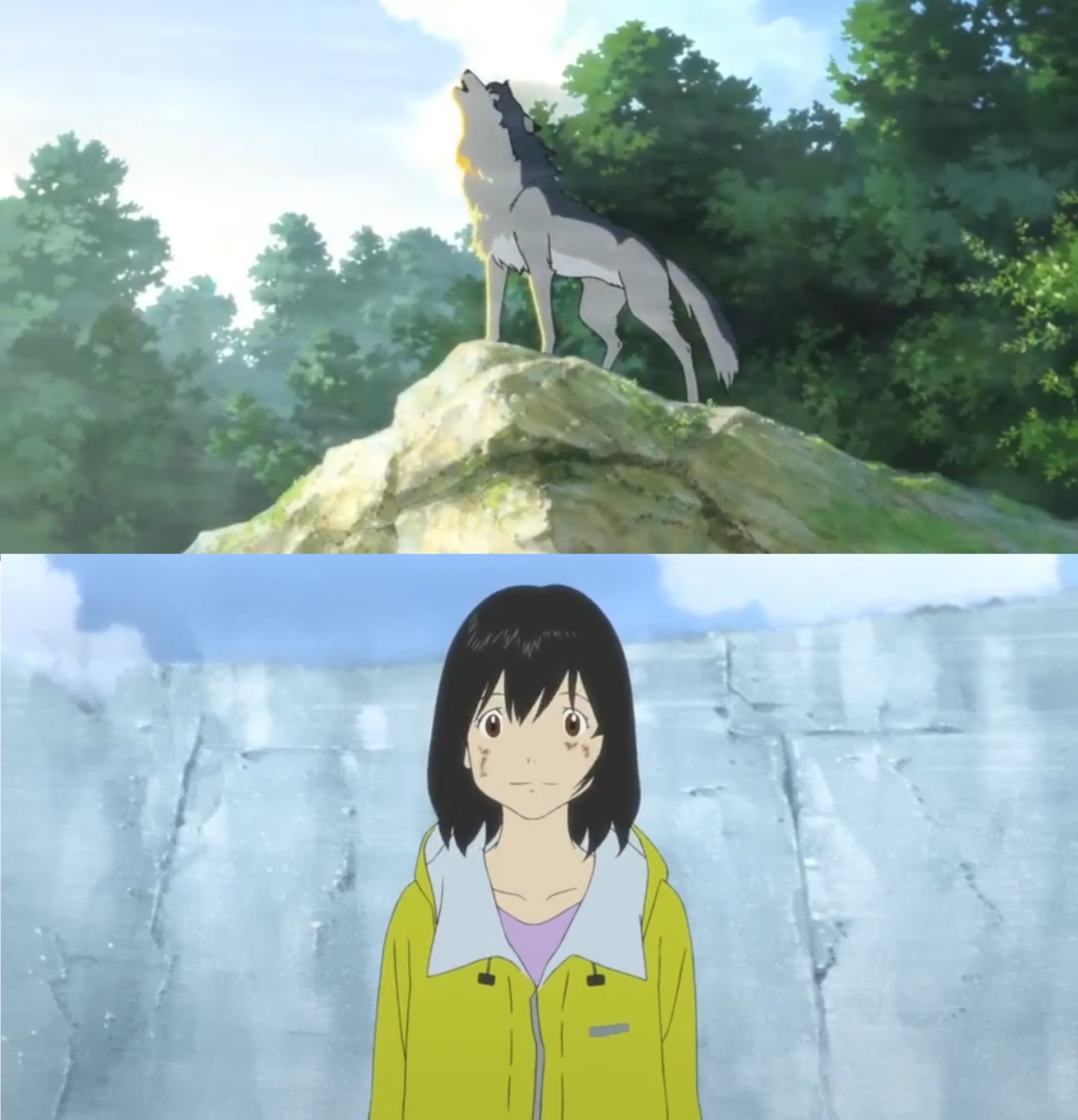 Wolf Children Ame Ending