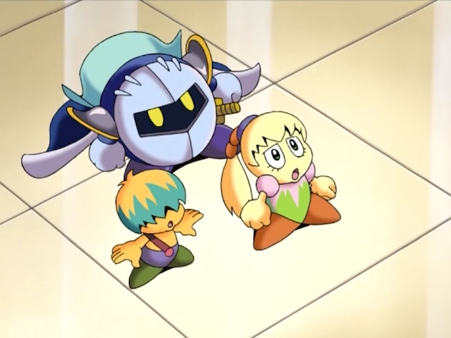 Meta Knight Unmasked In Kirby Right Back At Ya