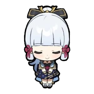Paper Stickers, Labels & Tags Stickers Genshin Impact Ayaka Sticker ...