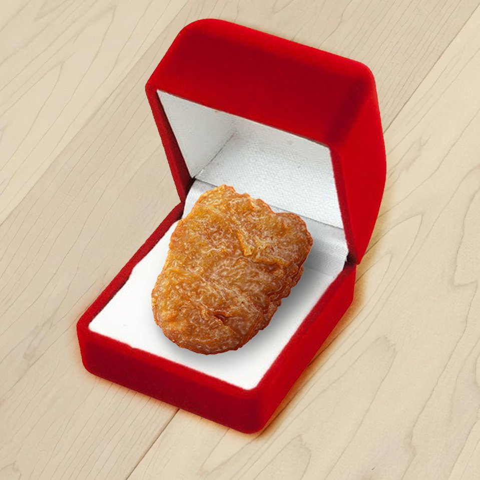 Mcdonalds Empty Chicken Nuggets Box