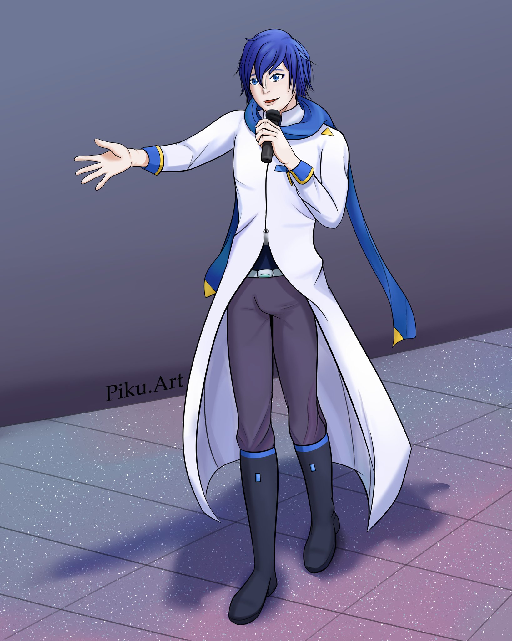 Kaito Vocaloid Full Body