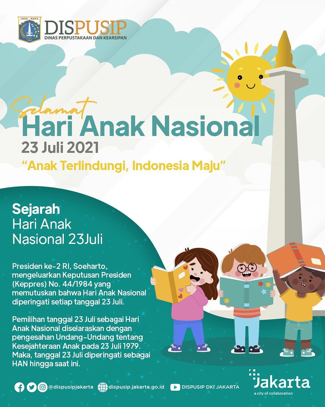 Dinas Perpustakaan dan Kearsipan DKI Jakarta (@dispusipjakarta) / Twitter