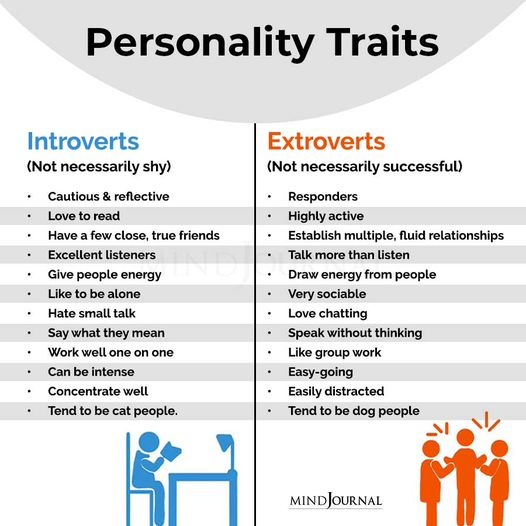 Extrovert People Characteristics