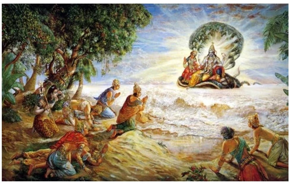 When Rama’s time of death was at hand, Hanuman barred Yama (the god of ...