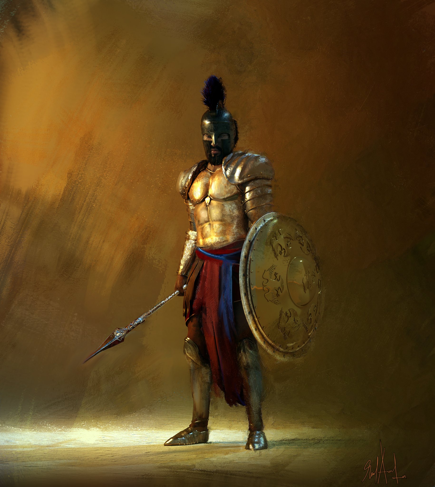 Trojan Warrior Wallpaper