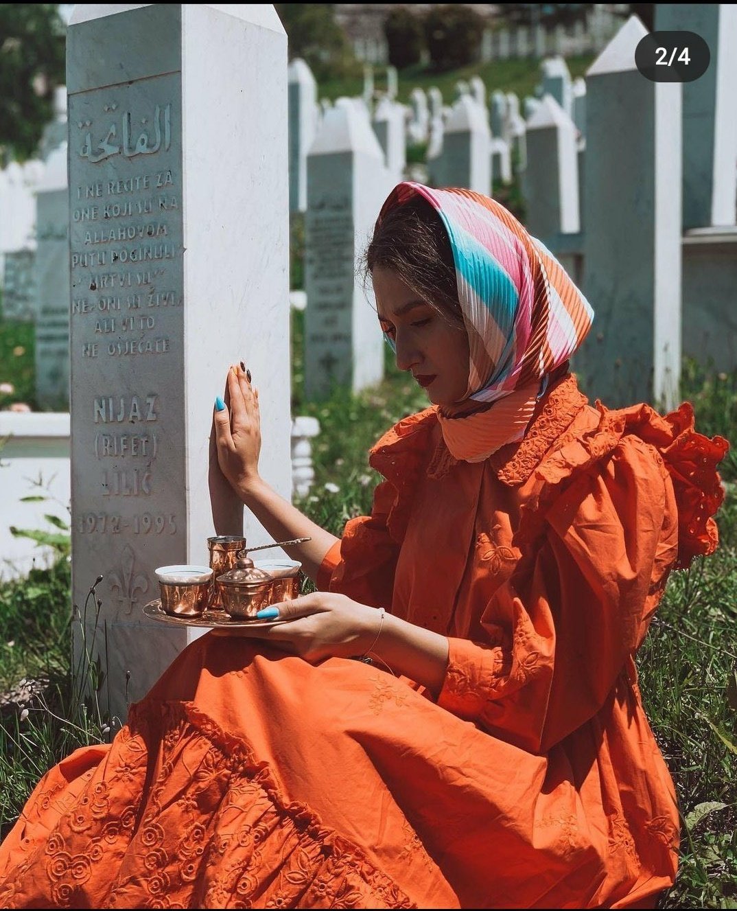 Bodljikava 🇷🇸 on Twitter: "Haute couture sa šehidskog groblja…