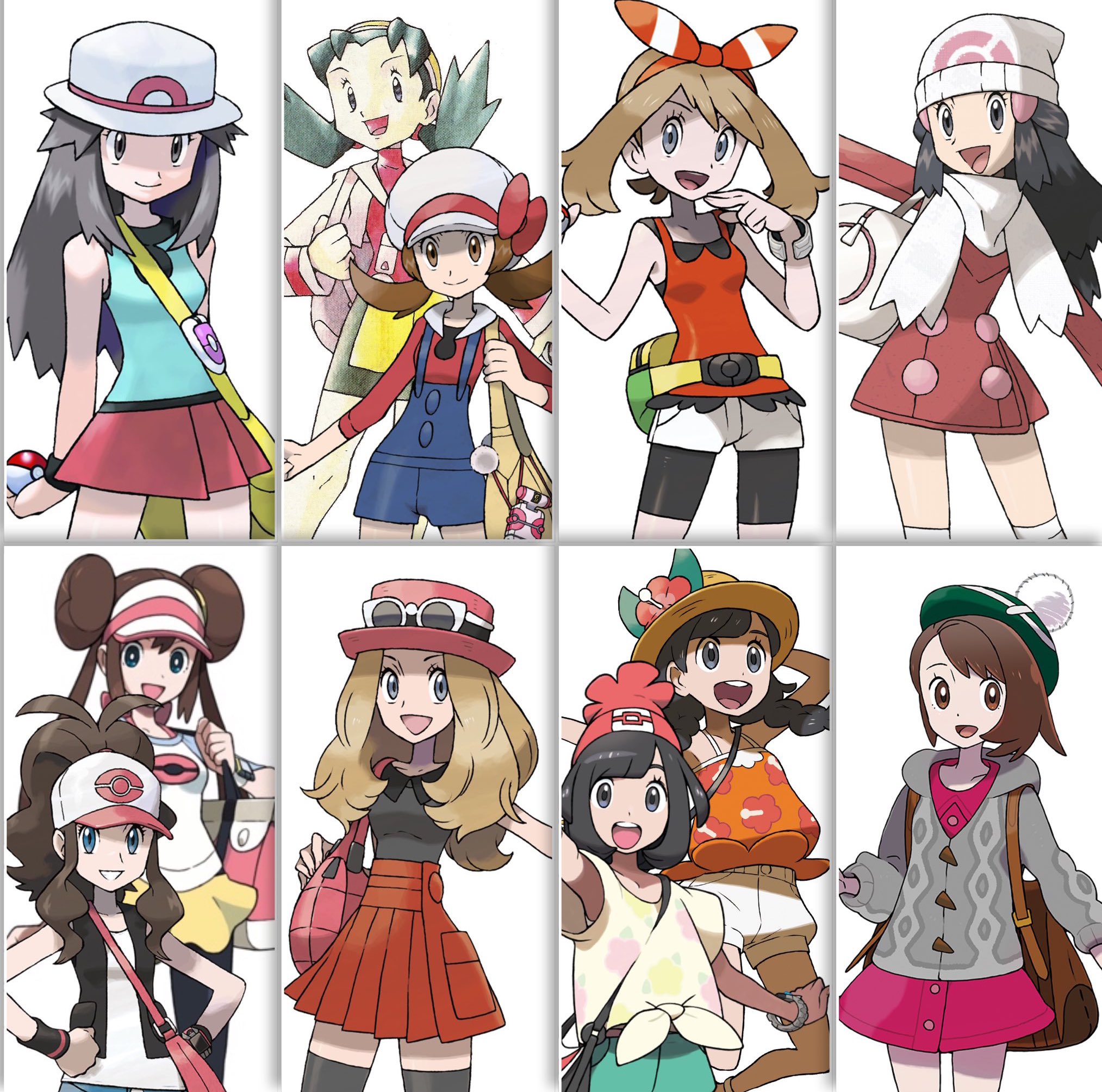 Pokemon Female Main Characters