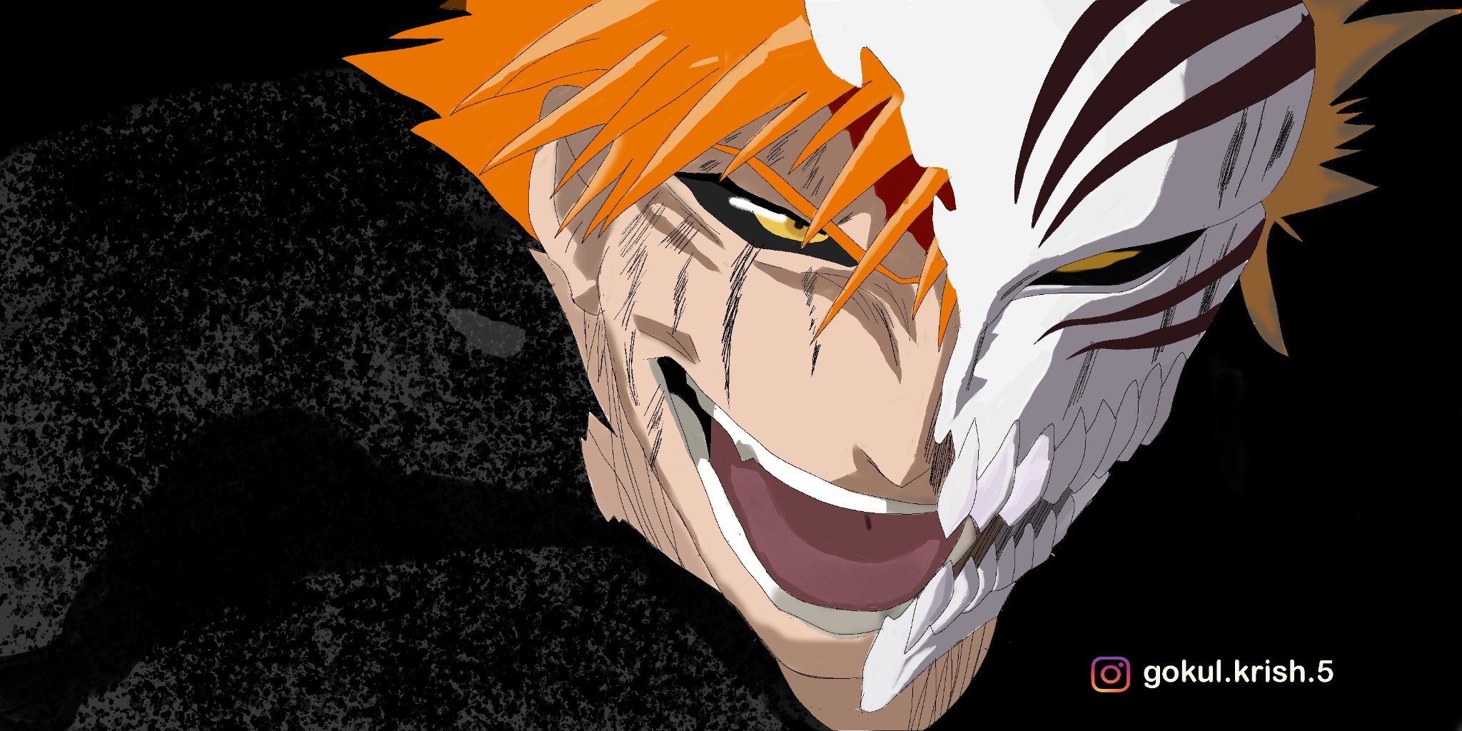 Bleach Half Hollow Mask Wallpaper