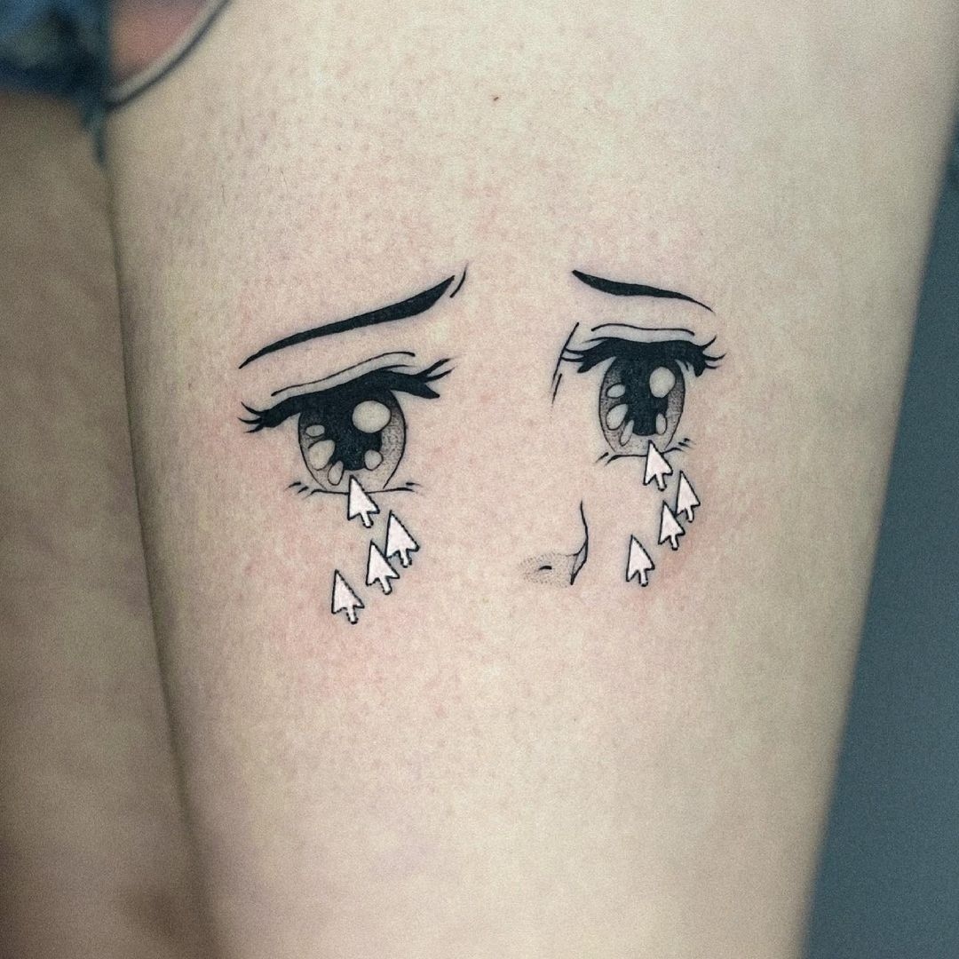 Anime Eye Tears