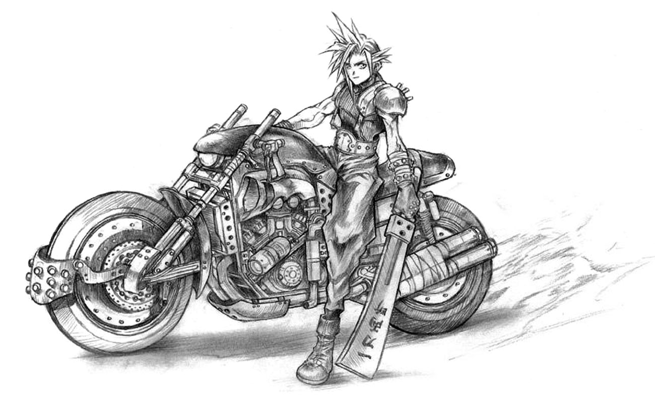 Final Fantasy 7 Concept Art