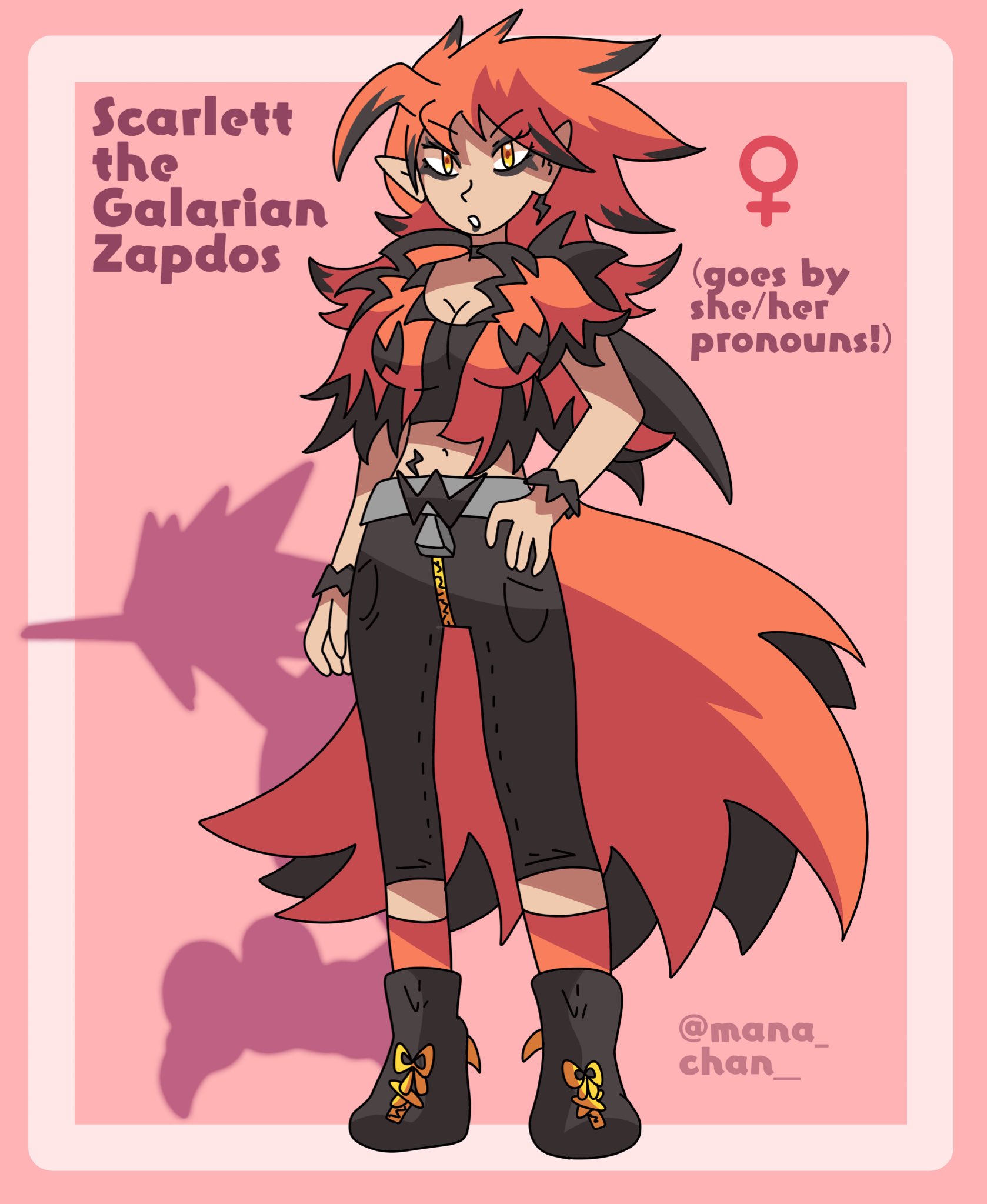 Zapdos Human