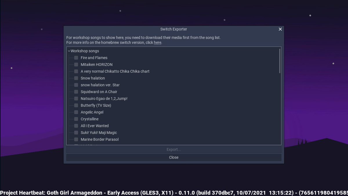 Official Project Heartbeat port for hacked Nintendo Switch now ...