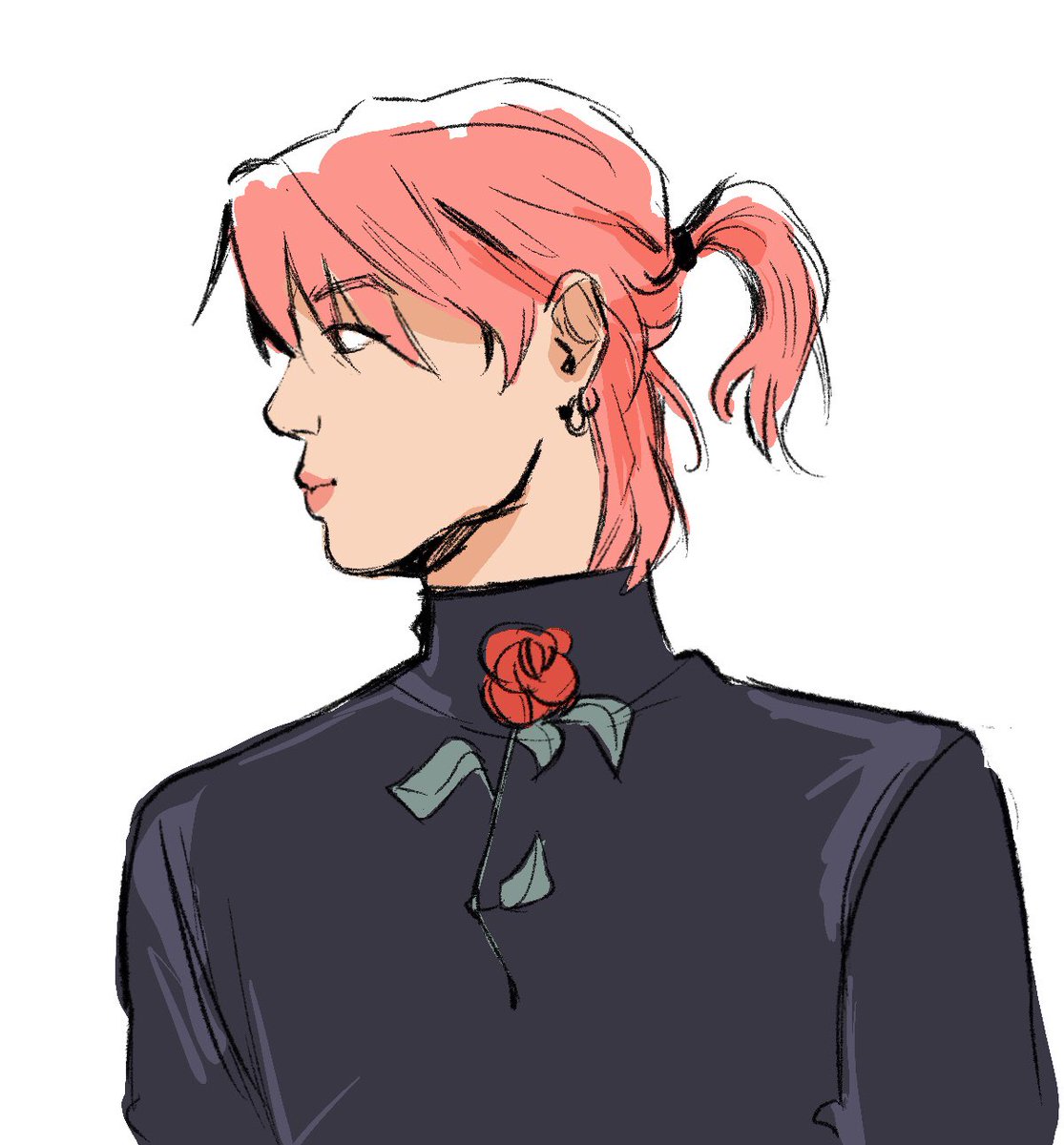 「yeonjun with the pink mullet 👁 」|spring ☆のイラスト