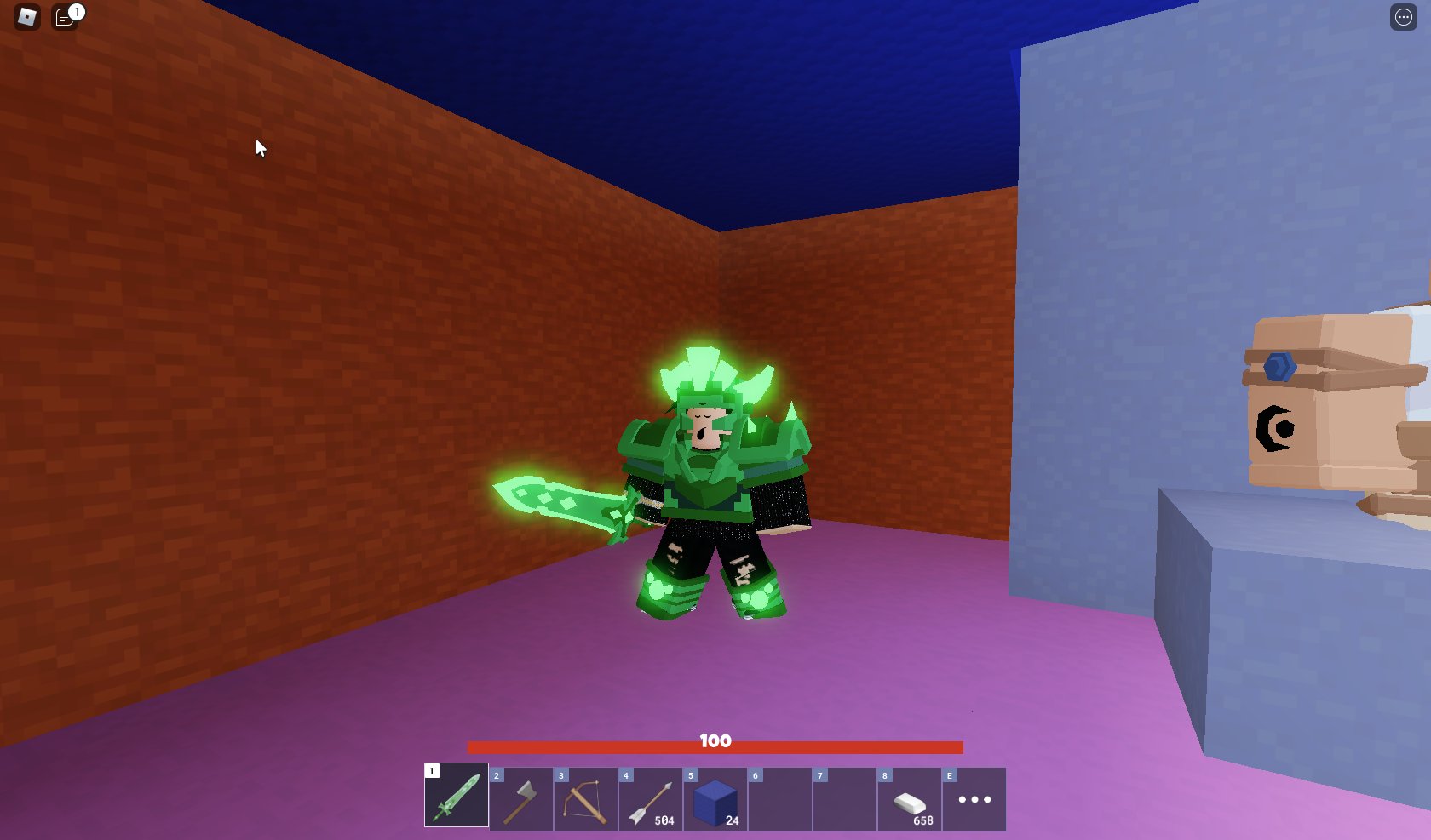 Minecraft Emerald Sword