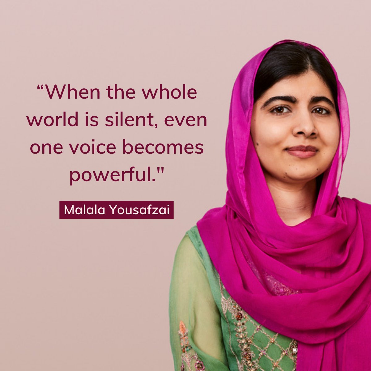 Malala Yousafzai Quotes About Women