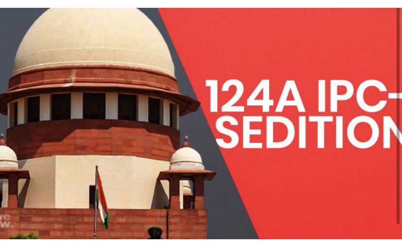 Live Law on Twitter: "[CHALLENGE TO SEDITION LAW] Supreme Court Bench headed by Justice UU Lalit ...
