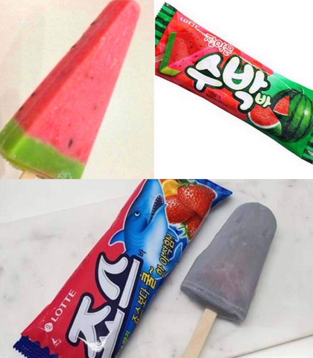 Watermelon Ice Cream Korean