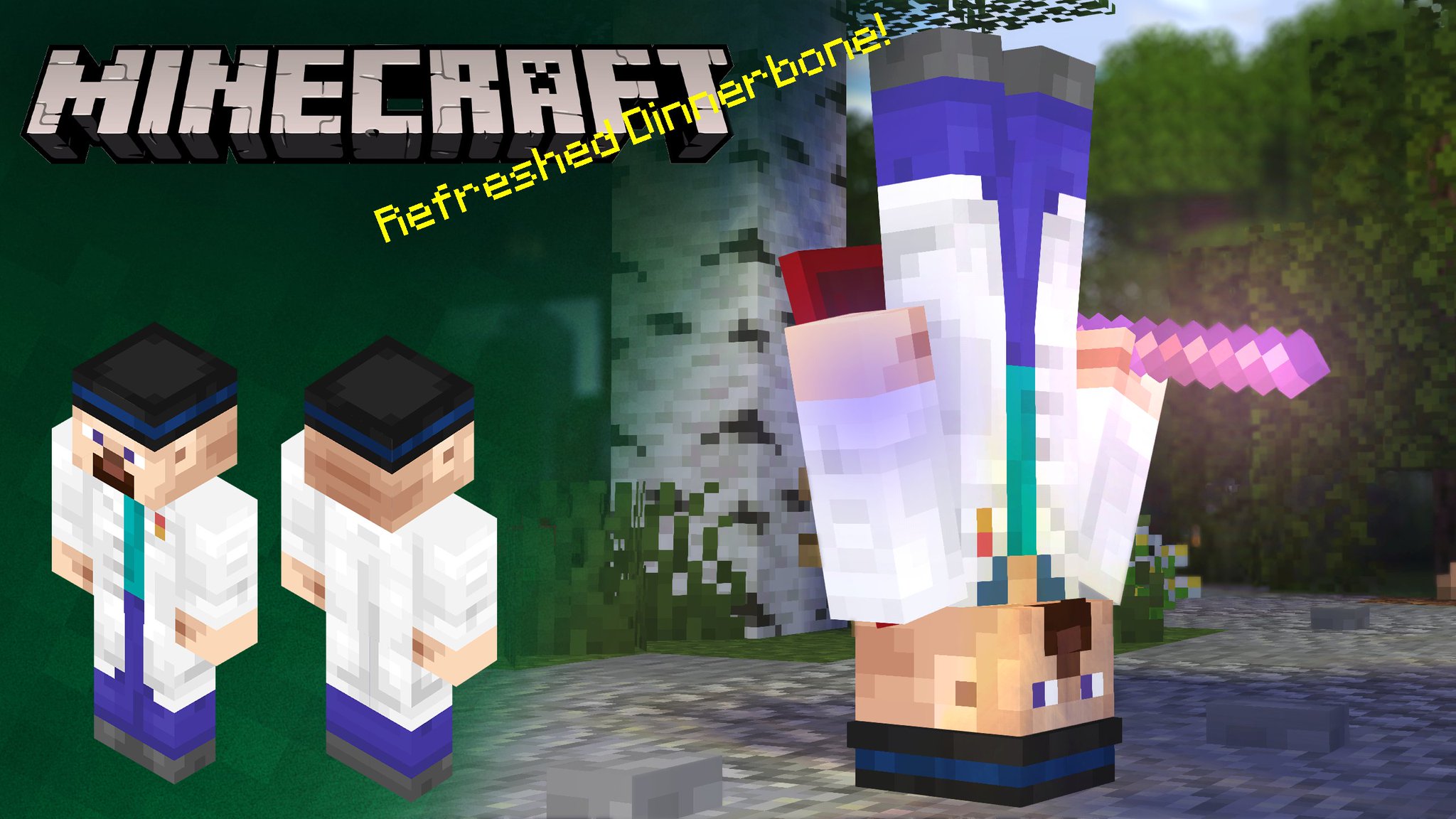 Minecraft Dinnerbone Skin