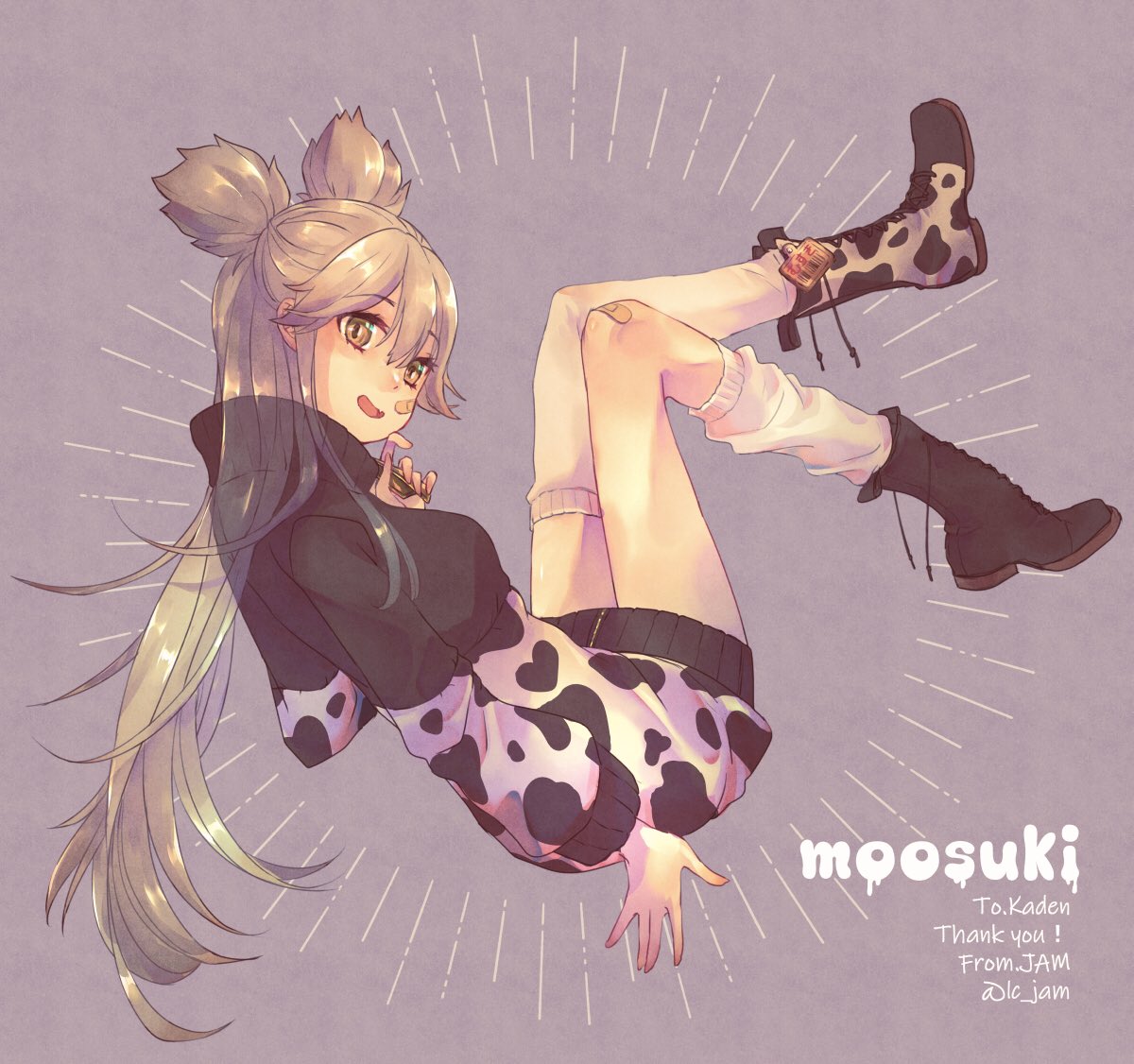 「Skebのリクエストで、Vtuberのmoosukiさんを描かせていただきました」|JAM@Skeb受付中のイラスト