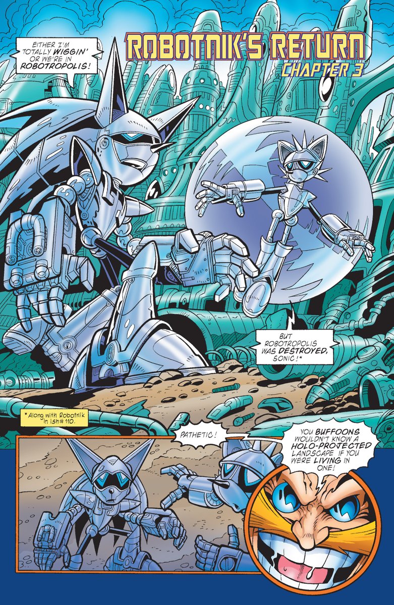 Mecha Sonic And Mecha Tails