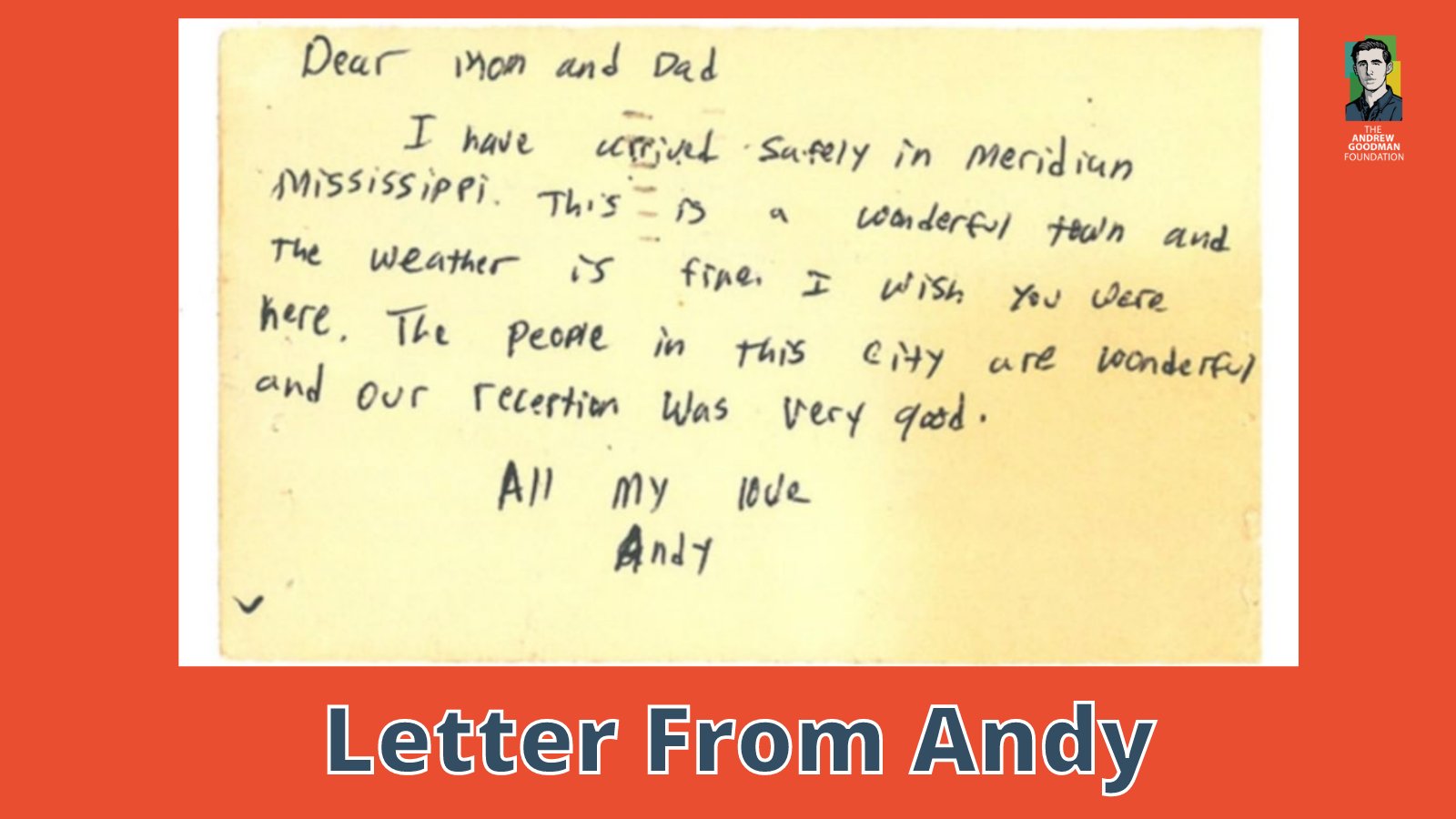 Andrew Goodman Family