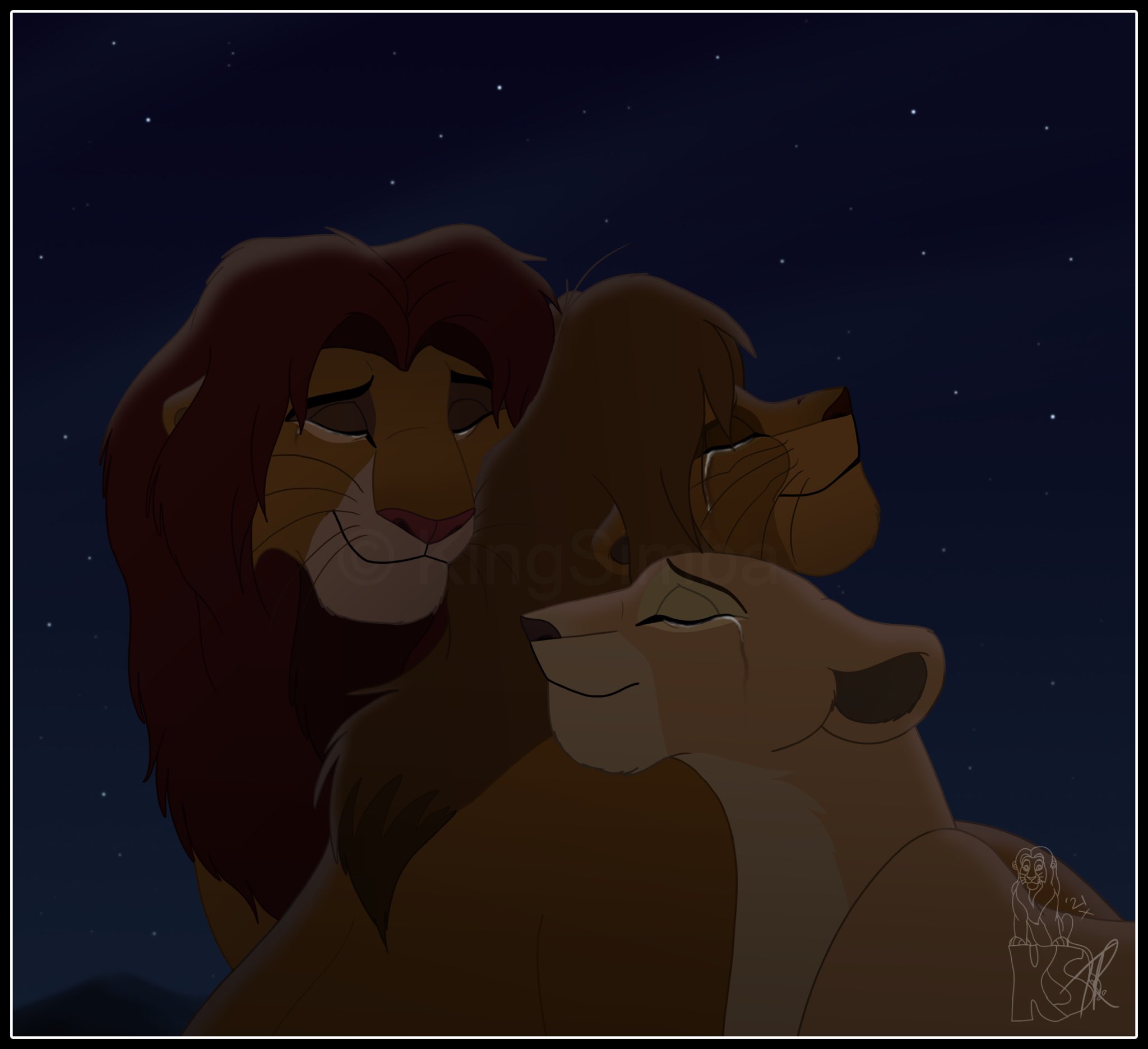 Lion King Simba And Kopa KingSimba/Tara (Artist) 🦁👑🎨 On X: