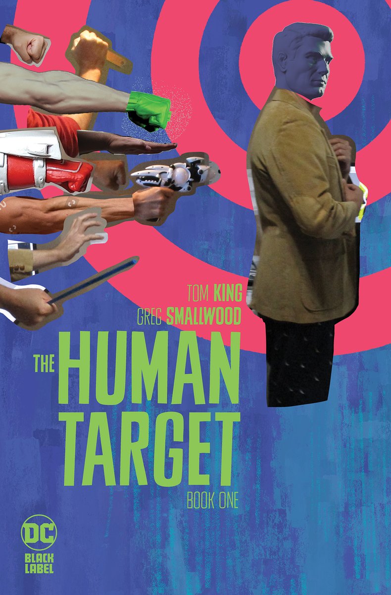 My cover for issue 1 of Human Target. Process thread below... - Thread ...