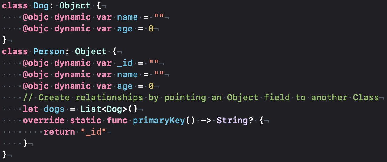 Realm on Twitter: "#ObjectiveC no more – we’ve replaced our @objc dynamic var property syntax ...