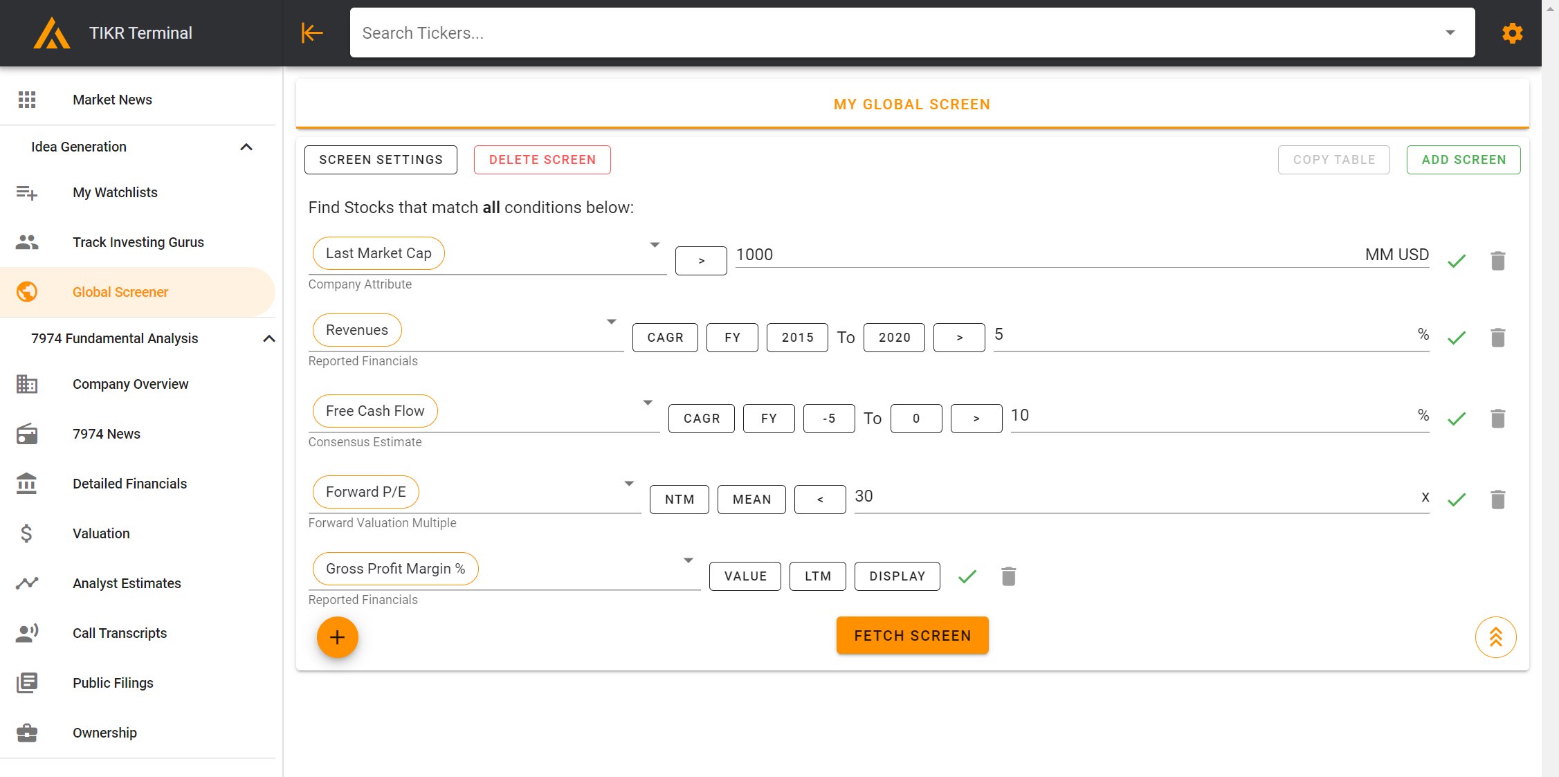 How to use the powerful Global Equity Screener – TIKR