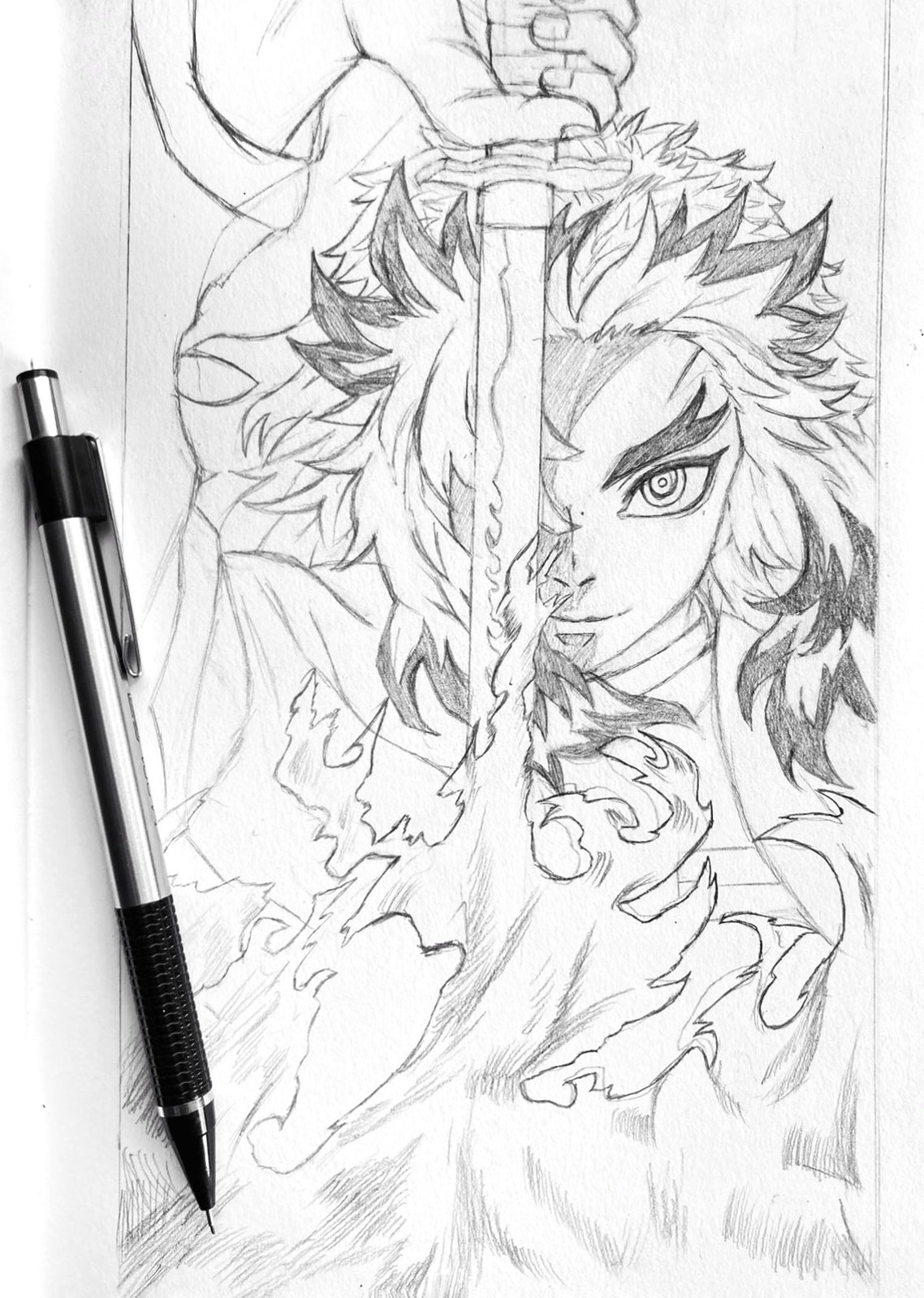 Kyojuro Rengoku Drawing By Deadnoe On DeviantArt, 44% OFF