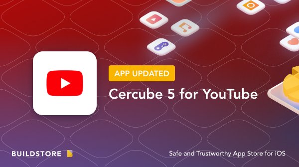 BuildStore on Twitter: "App Updated: Cercube 5 for YouTube 16.26.6 -> https://t.co/cAxGx4Bn3j ...