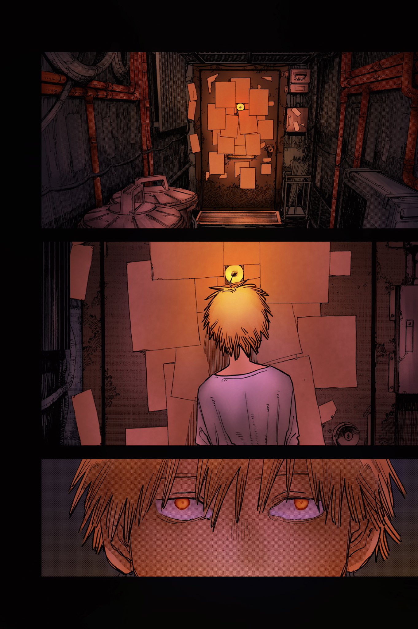 is it that serious on Twitter: "DON'T OPEN THE DOOR, DENJI #chainsawman #csm #チェンソーマン #coloring ...