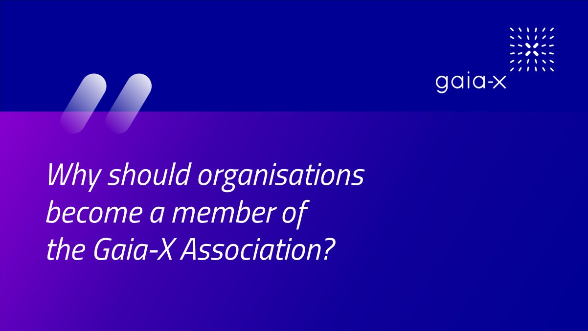 Gaia-X Association for Data and Cloud (AISBL) on Twitter: "👉 get exclusive access to technical ...